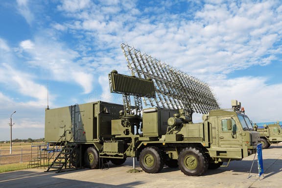 Radar complex 55ZH6ME editorial stock photo. Image of location - 27081523