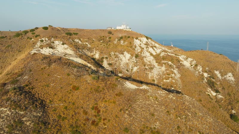 Radar Control Base on the Hills for Ocean Ship Sighting Stock Footage ...