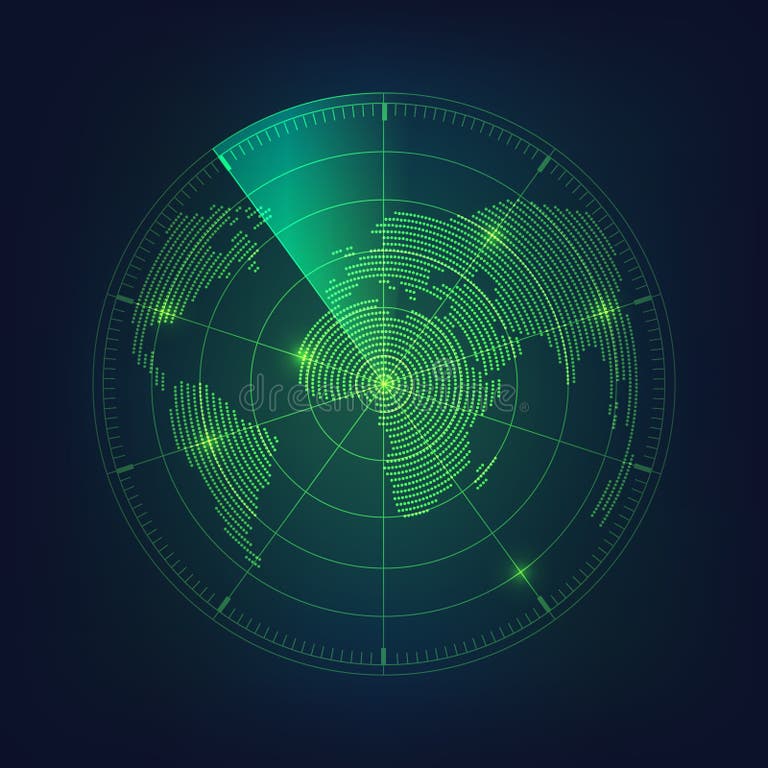 Radar Theme Stock Illustrations – 386 Radar Theme Stock Illustrations ...