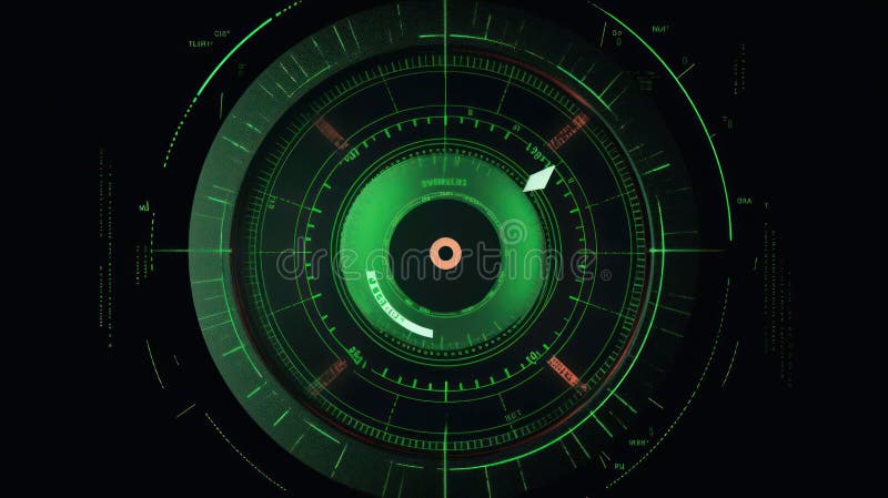 A Radar with a Green Blip Indicating a Safe Browsing Environment ...