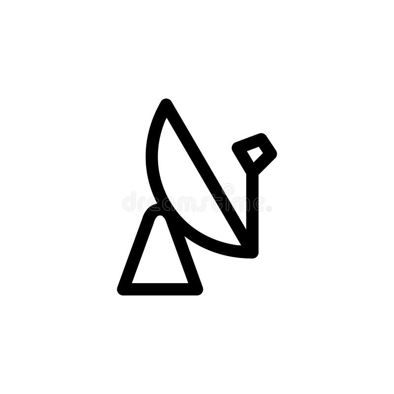 Radar Icon stock vector. Illustration of communicate - 181931016