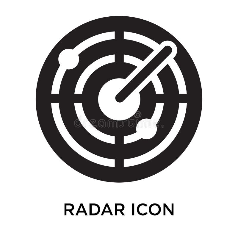 Radar icon stock vector. Illustration of military, discovery - 14977817