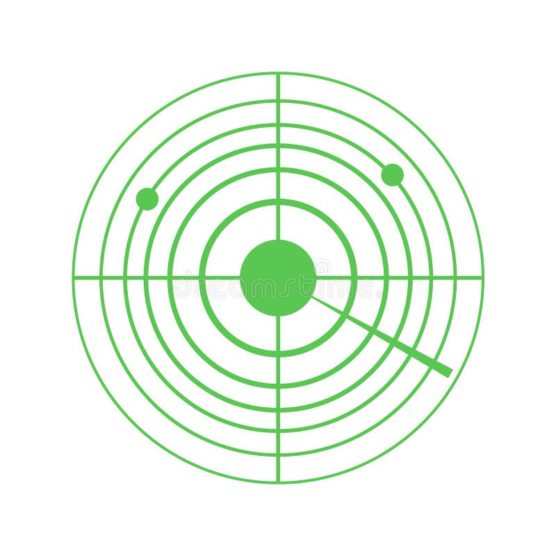 Sonar. Sound Navigation and Ranging. Stock Vector - Illustration of ...