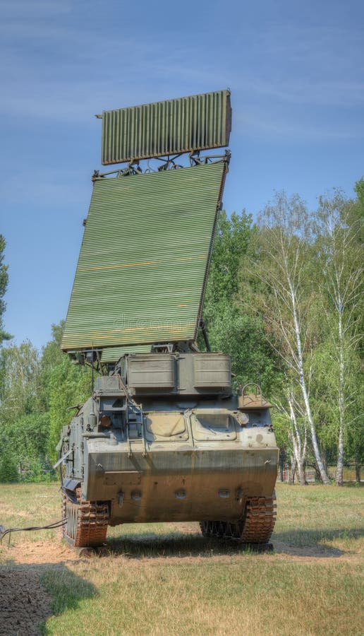 Air defense radar stock photo. Image of warfare, radio - 48848286