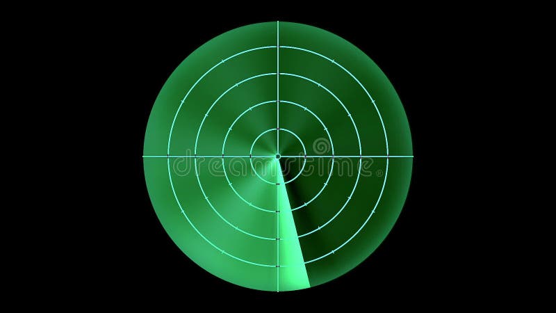 Radar Screen (seamless Loop) Stock Video - Video of destroy, navigation ...