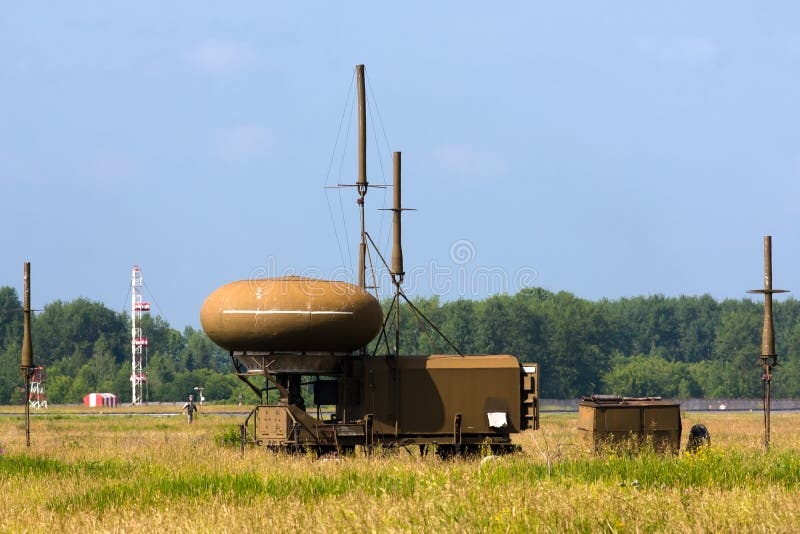 Radar station stock photo. Image of protection, mobile - 56996742