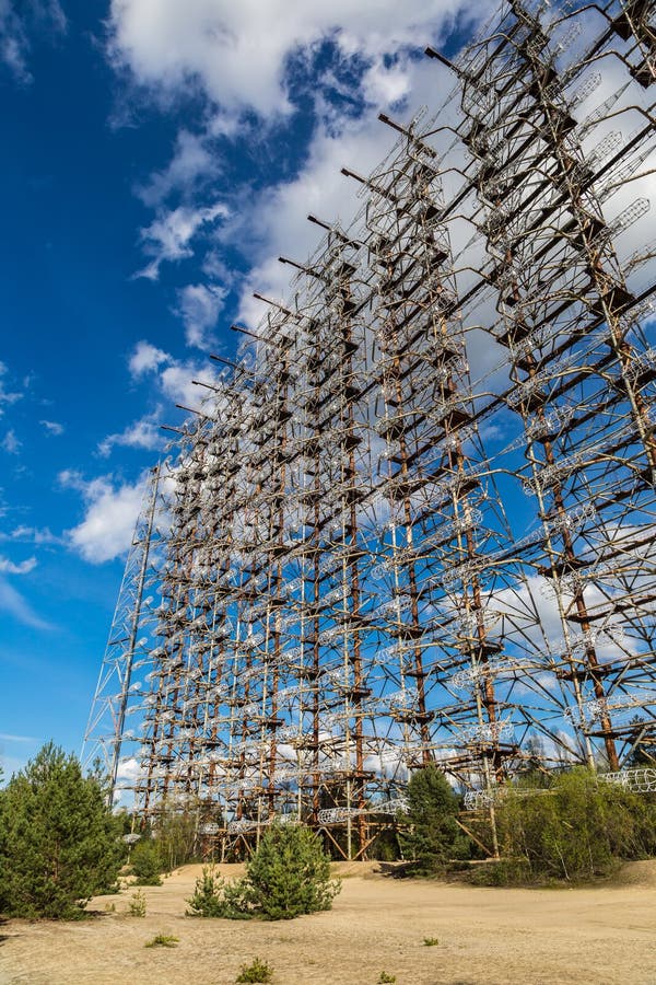 Radar System Duga-3 in Chernobyl Stock Image - Image of power ...