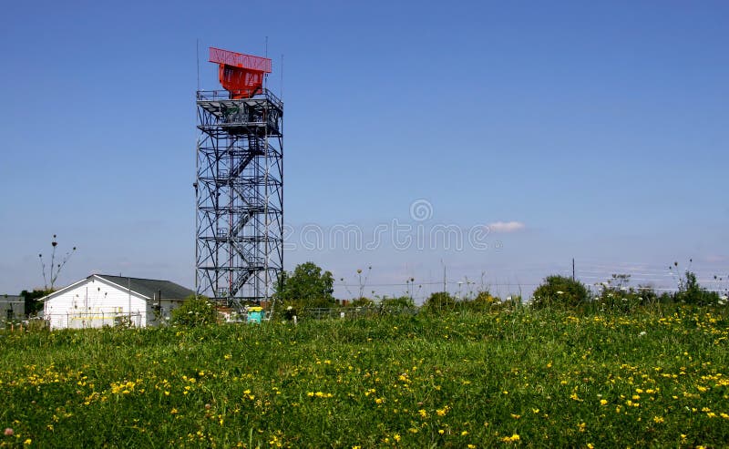 Radar tower stock photo. Image of lighthouse, navigate - 12810354