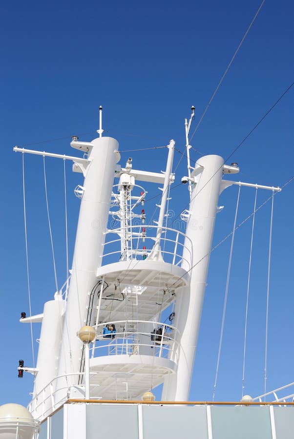 Ships Telecommunications Tower Stock Image - Image of beam, technology ...