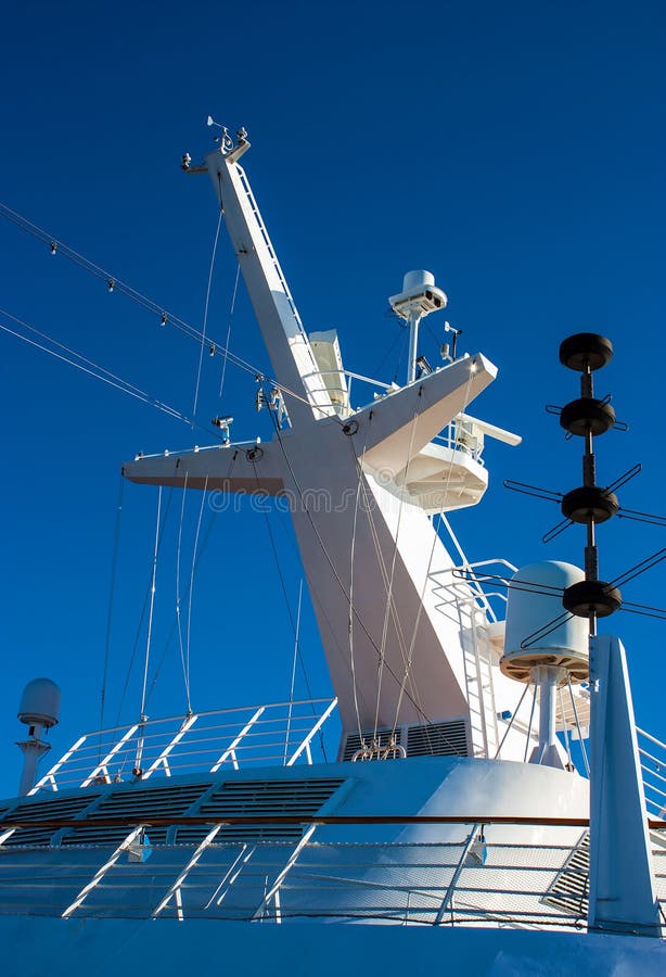 Ship radar tower stock photo. Image of naval, equipment - 72494742