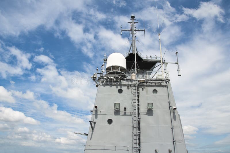Radar tower stock image. Image of connection, emission - 35506581