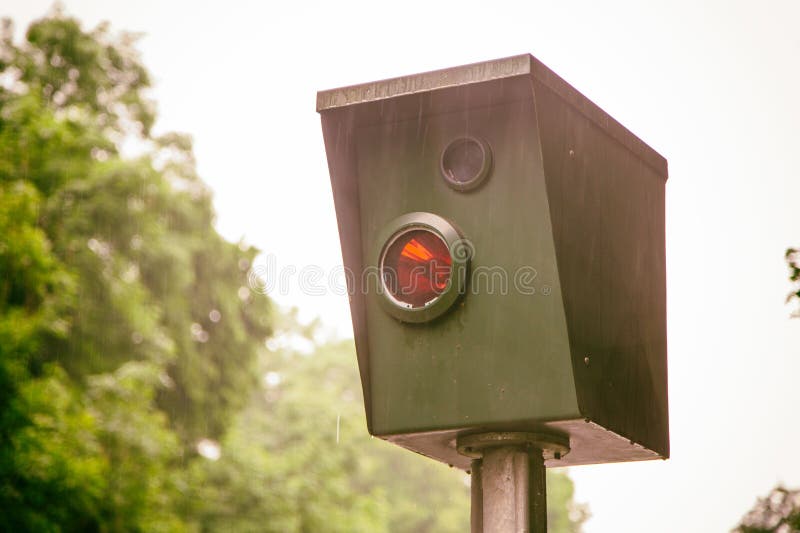 Radar Trap stock photo. Image of trap, flash, road, safety - 88154784