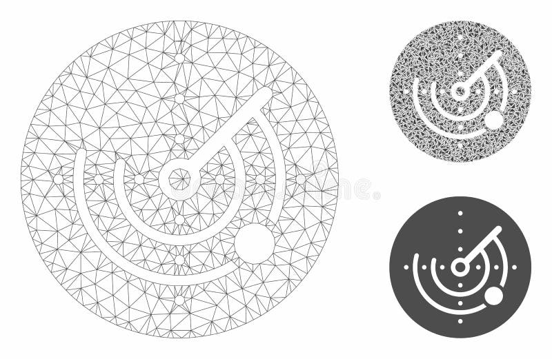 Radar and F15 model stock illustration. Illustration of attack - 53140223