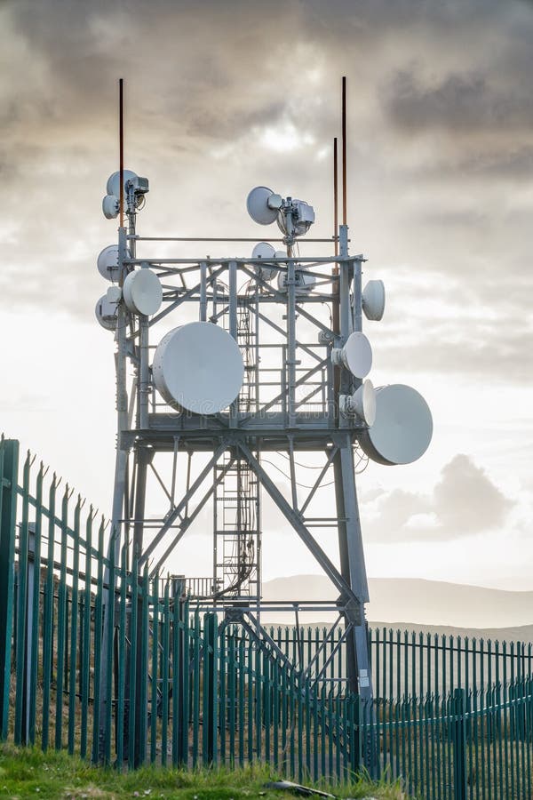 Radars Antennas Control Navigation Equipment Cruise Ship Stock Photo ...