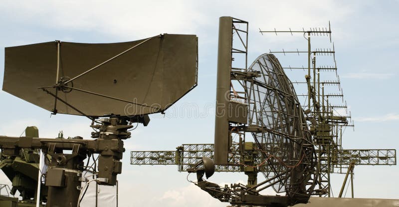 Radars set stock photo. Image of metal, navigation, satellite - 13455392