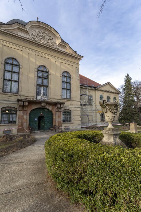 Raday Castle in Pecel, Hungary Stock Image - Image of raday, hermitage ...