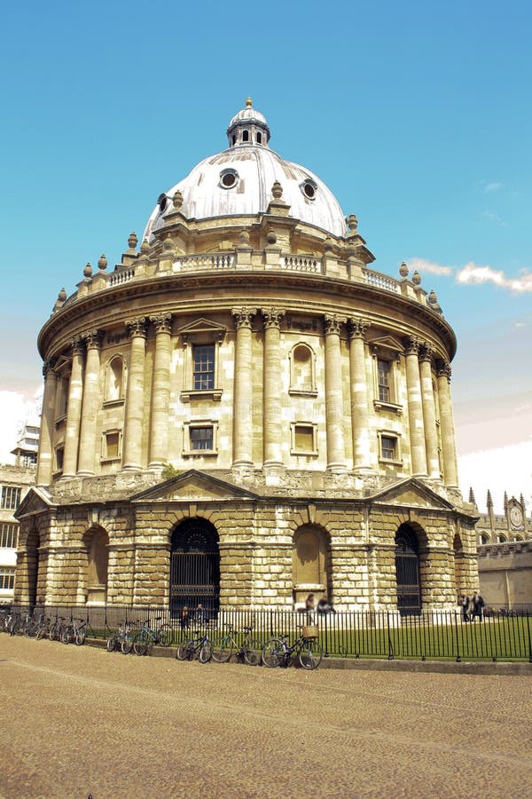 Radcliffe Camera, Bodleian Library, Oxford Stock Photo - Image of room ...