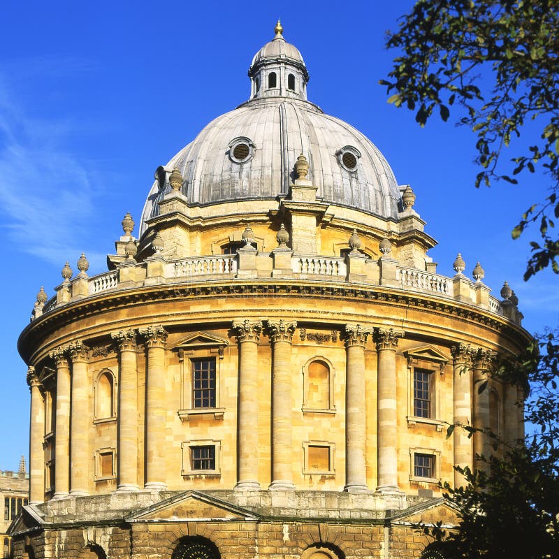 Radcliffe Camera Building in Oxford. Stock Image - Image of stonework ...
