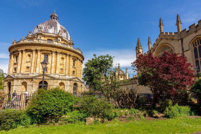 Radcliffe Camera in Center of Oxford, England Stock Image - Image of ...