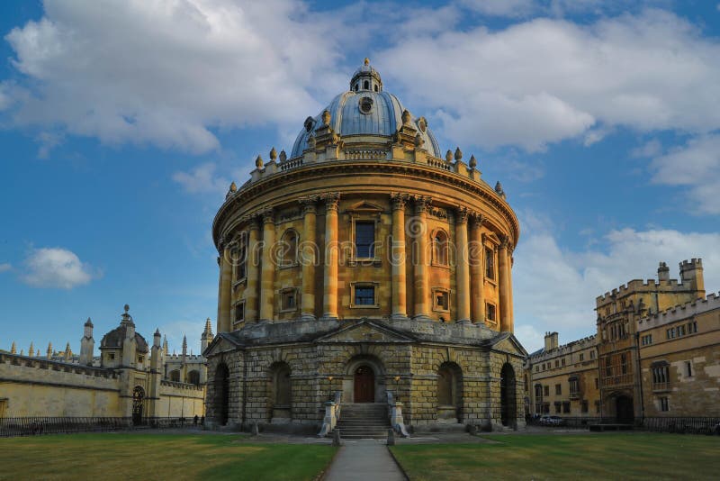 The Radcliffe Camera, an Old Historic Building in Oxford Editorial ...