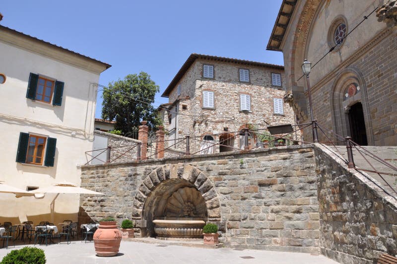 Radda in Chianti stock photo. Image of idyllic, peaceful - 23733924