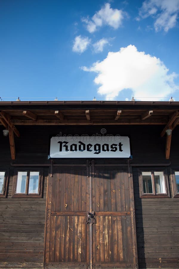 Radegast rail station editorial photo. Image of camp - 20729556