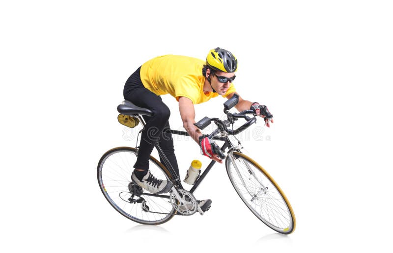 Radfahrer stockbild. Bild von junge, fachmann, müde, hintergrund - 21386741