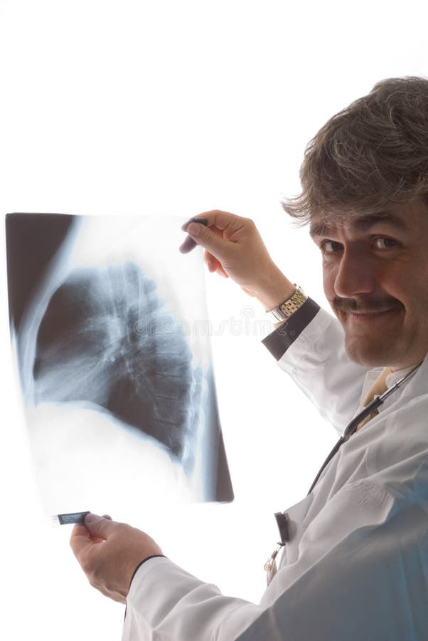 Radiólogo imagen de archivo. Imagen de especialista, interno - 5371689