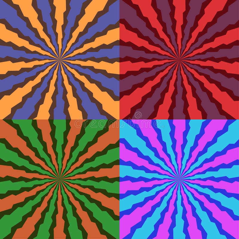 Radial abstract background stock vector. Illustration of bright - 68752997