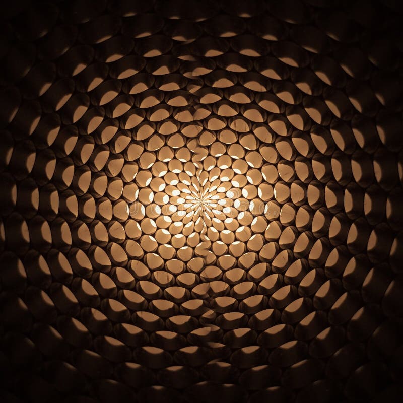 Radial Abstract Oval Light Pattern Stock Photo - Image of expanding ...