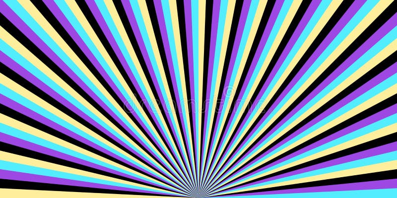 Radial Background. Abstract Comic Book Template with Rays. Sunburst ...