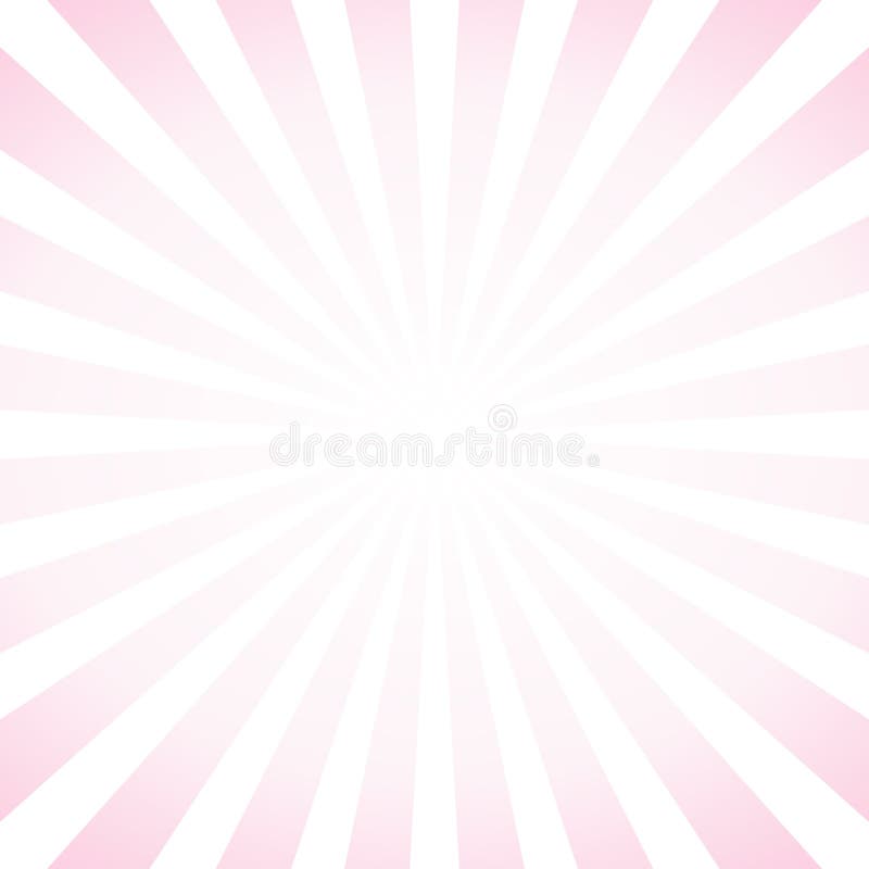 Radial Beam Pink Sunburst Pattern Stock Vector - Illustration of ...