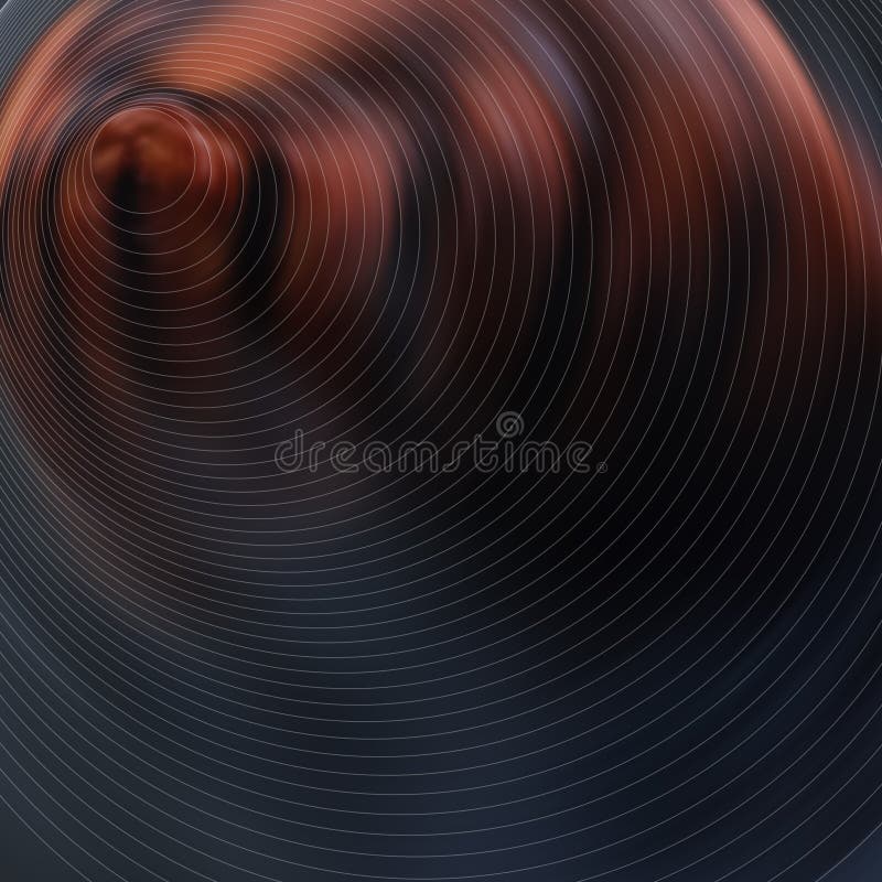 Radial Brown Background Motion Gradient. Golden Stock Illustration ...