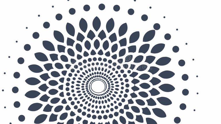 Radial Burst Pattern, Exploding Dots Design, Vector Design Generative ...