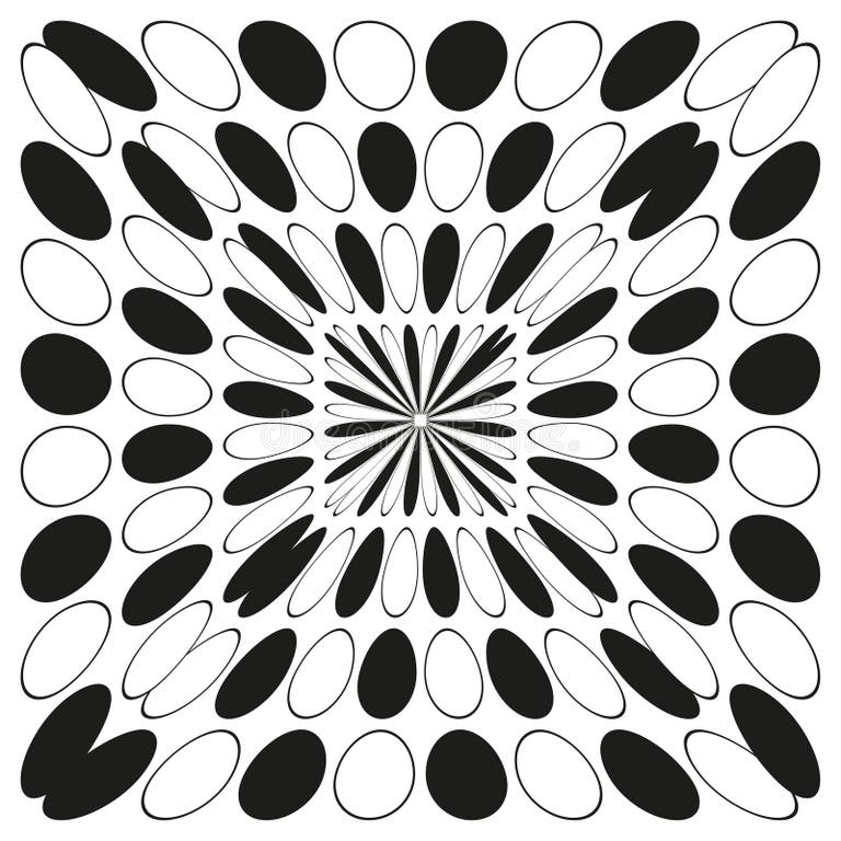 Radial Burst Pattern. Sunburst Ray Design. Vector Explosive Shape ...