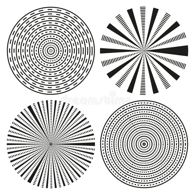 Black Radial Lined Abstract Stock Illustrations – 257 Black Radial Lined Abstract Stock ...
