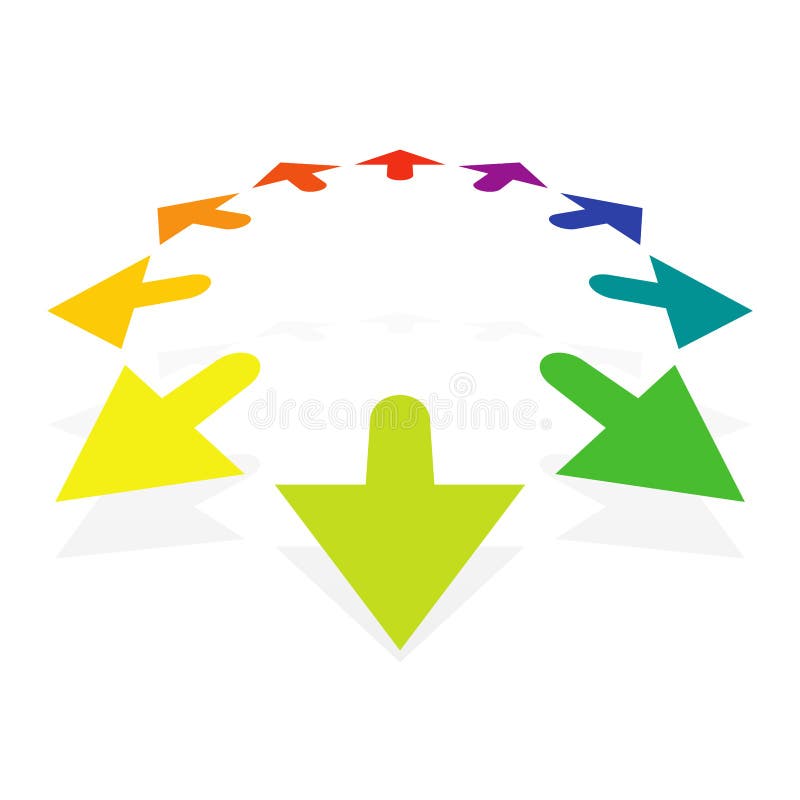 Arrows Align Stock Illustrations – 327 Arrows Align Stock Illustrations ...