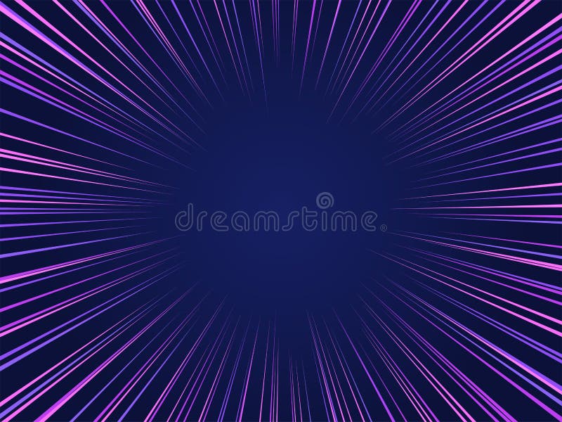 Energy or Speed Concept. Laser Rays. Night Sky. Stock Vector ...