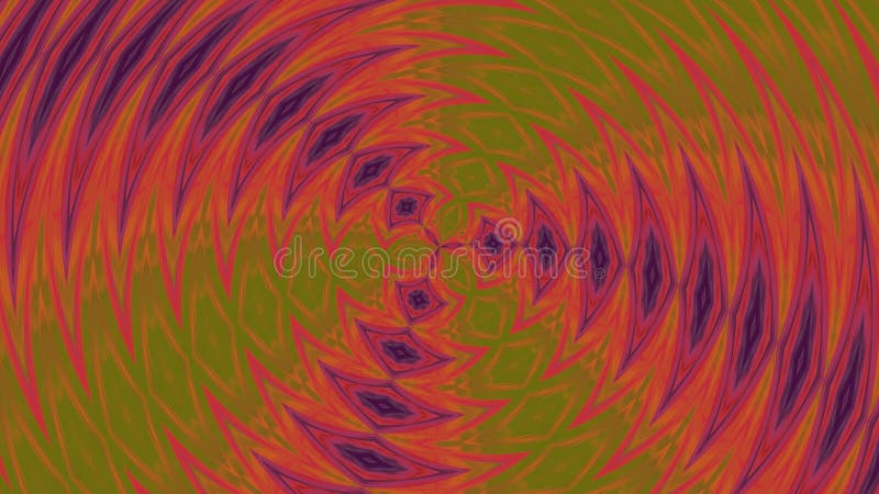 Radial Circular Wave Pattern Kaleidoscope Stock Video - Video of paint ...