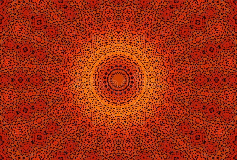 Red Radial Dotted Comic Background. Speed Lines Wallpaper with Pop Art ...