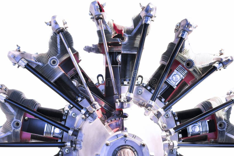 Radial Engine stock image. Image of machine, aeroplane - 35686409