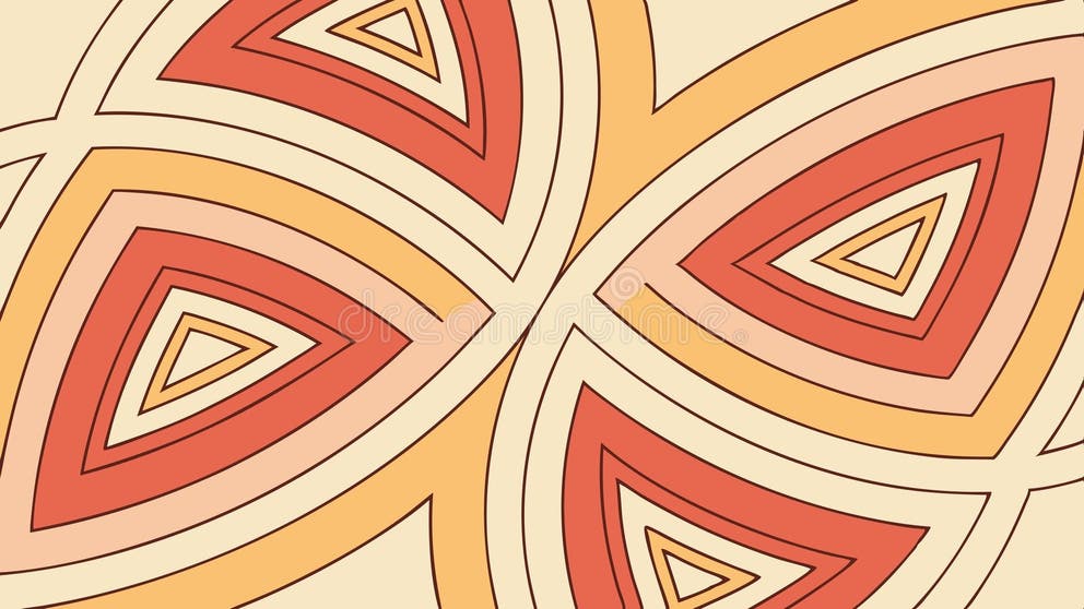 Radial Geometric Pattern Graphic with Concentric Circles and Angles ...