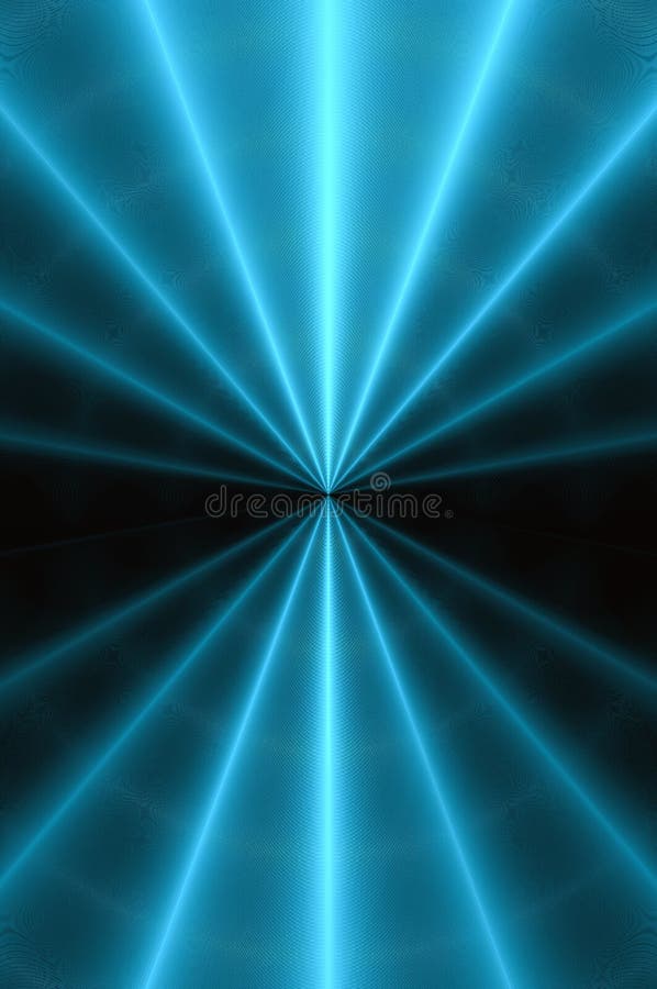 Radial Glowing Abstract Pattern B. Stock Illustration - Illustration of ...