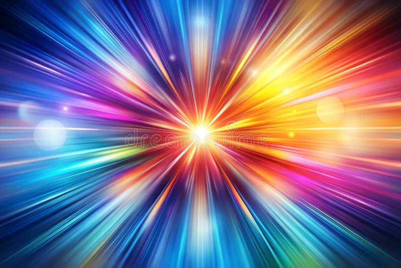 Radial Gradient Blurry Background Design Stock Illustration ...