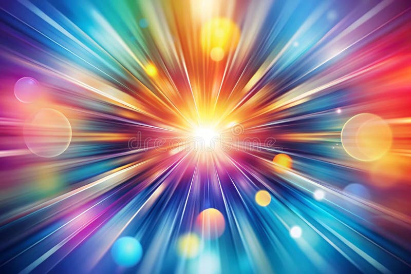 Radial Gradient Blurry Background Design Stock Illustration ...