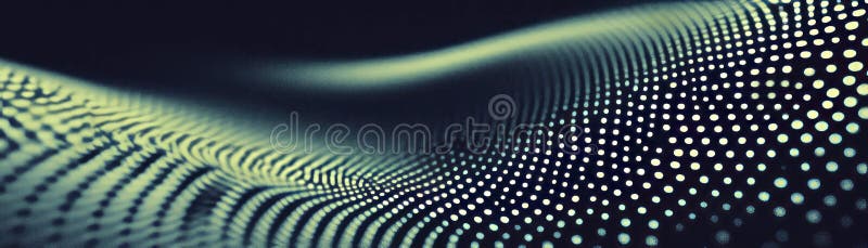 Radial Gradient Halftone Texture with Contrasting Grayscale Colors on a ...