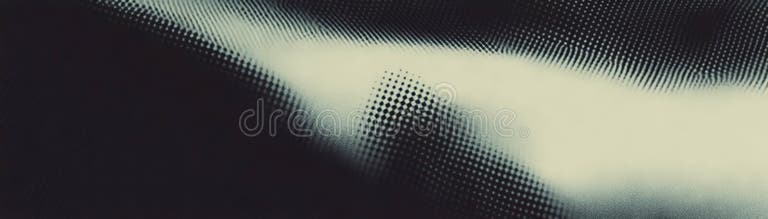 Radial Gradient Halftone Texture with Dynamic Transition from Black To ...