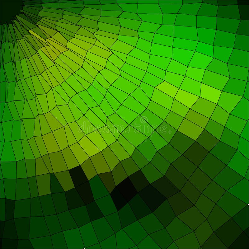 Radial Gradient Mosaic - Vector Illustration Stock Vector ...