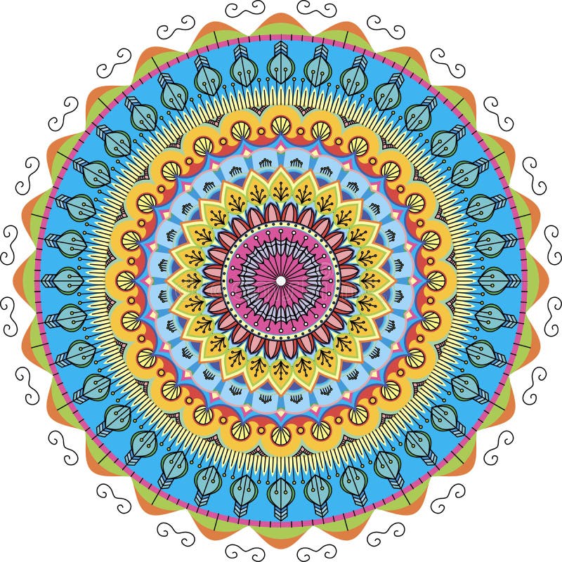 Radial graphic patterns stock vector. Illustration of geometric - 66033824