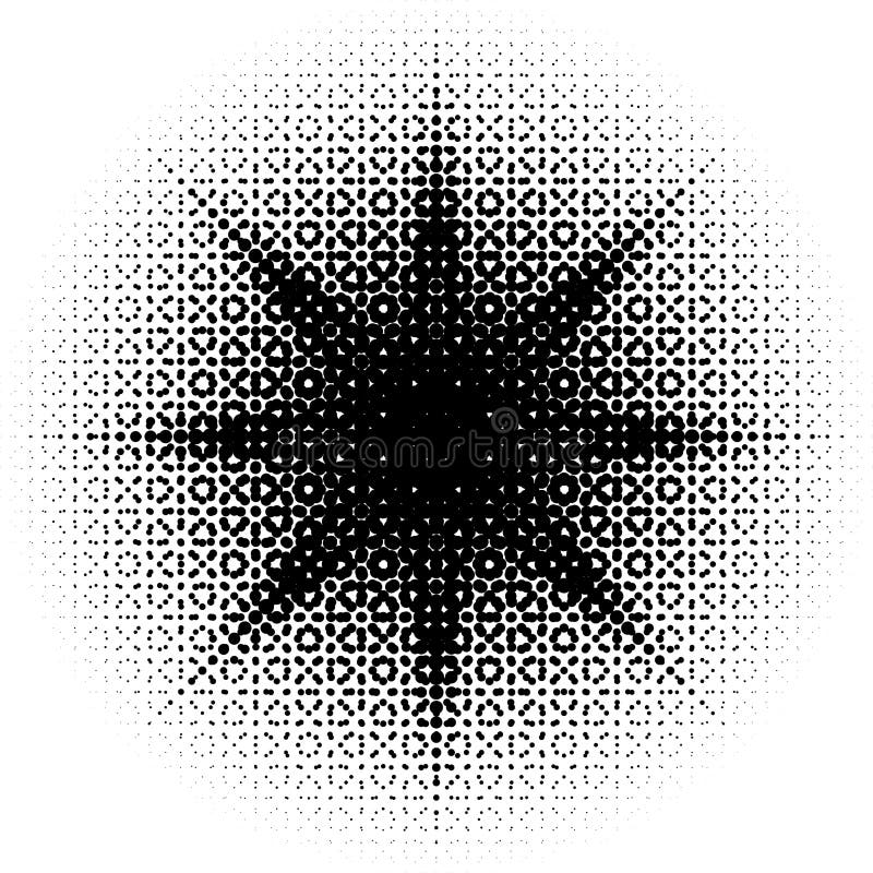 Radial halftone gradient stock vector. Illustration of abstract - 189600915